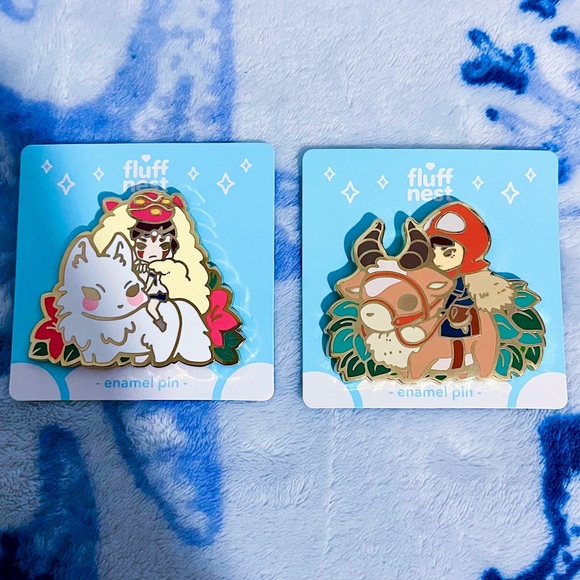 Fluffnest | Other | Nwt Fluffnest Studio Ghibli Princess Mononoke San ...